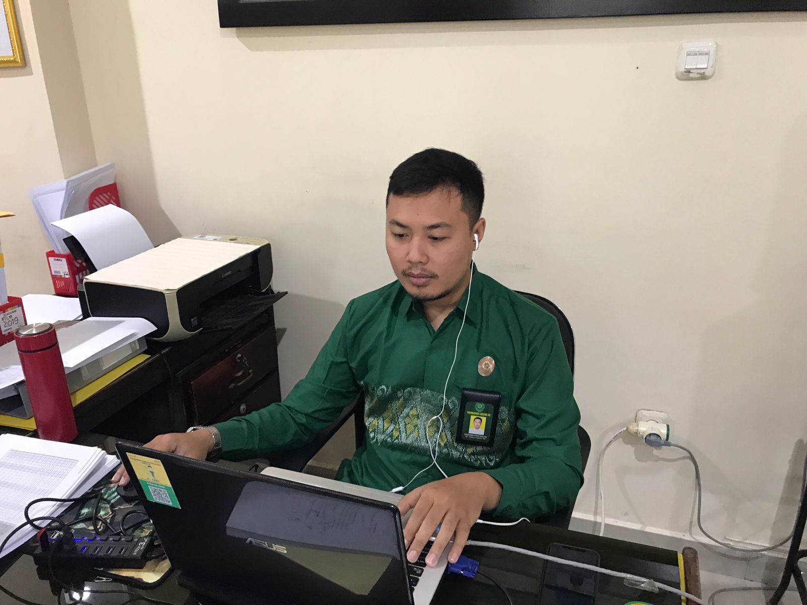 SOSIALISASI E- SADEWA oleh BIRO PERLENGKAPAN BUA MARI